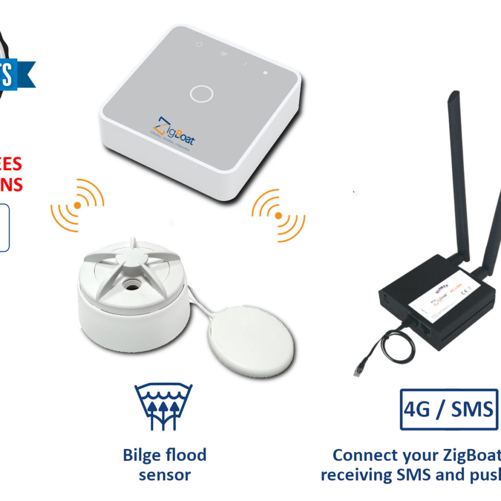 Bilge Flood sensor - ZigBoat™